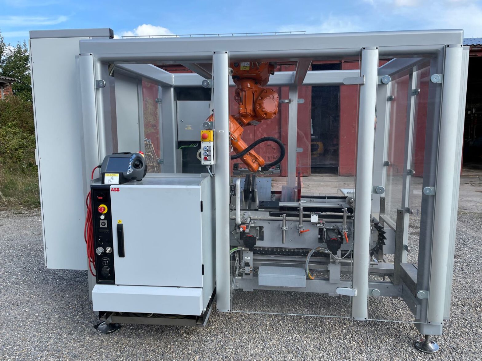 Tubenverpackungsmaschine TRANSNOVA RUF Robot Packer – GS-INDUSTRIESERVICE