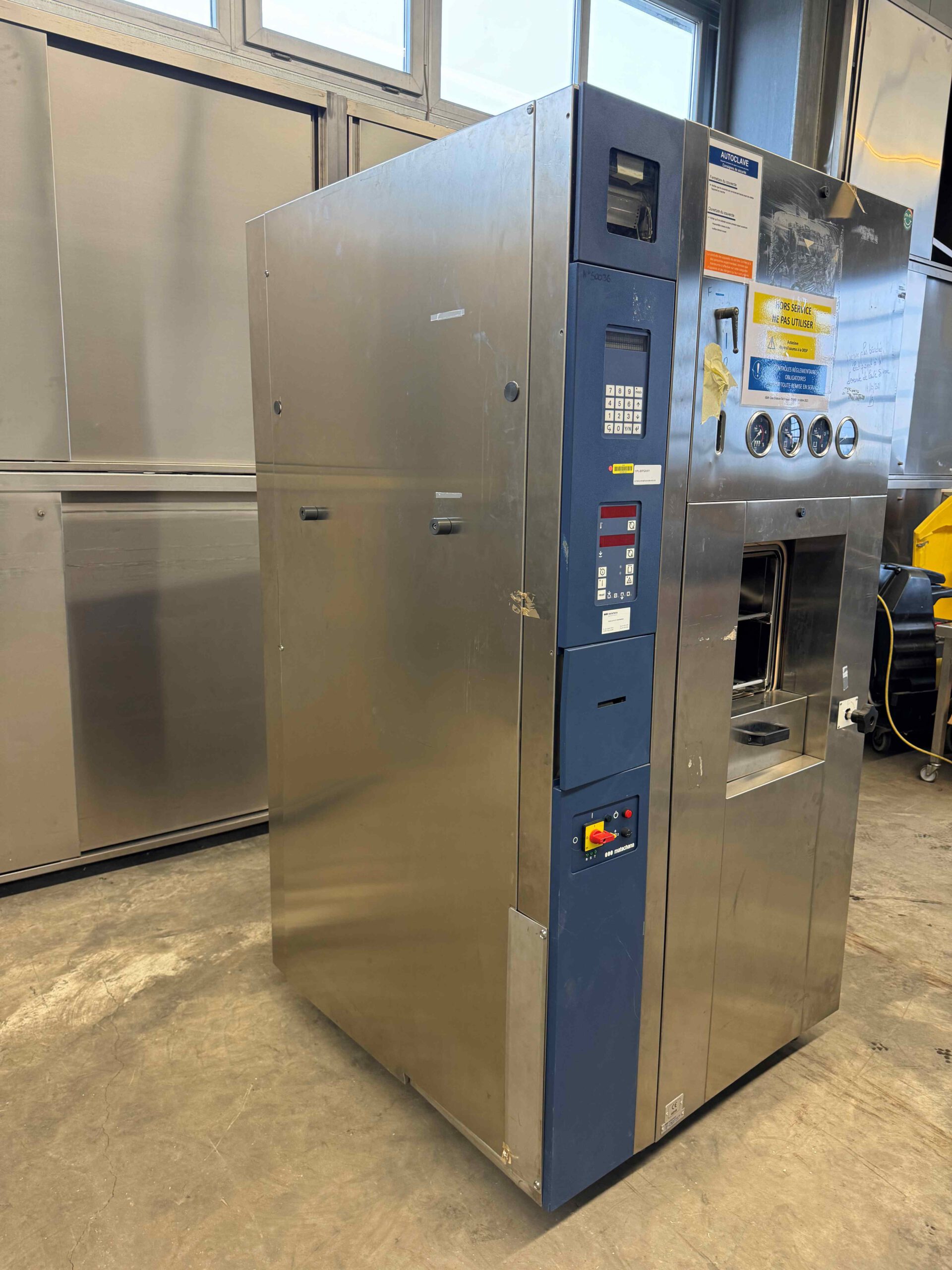 Steam steriliser Matachana Type 101 E-1 LAB – GS-INDUSTRIESERVICE